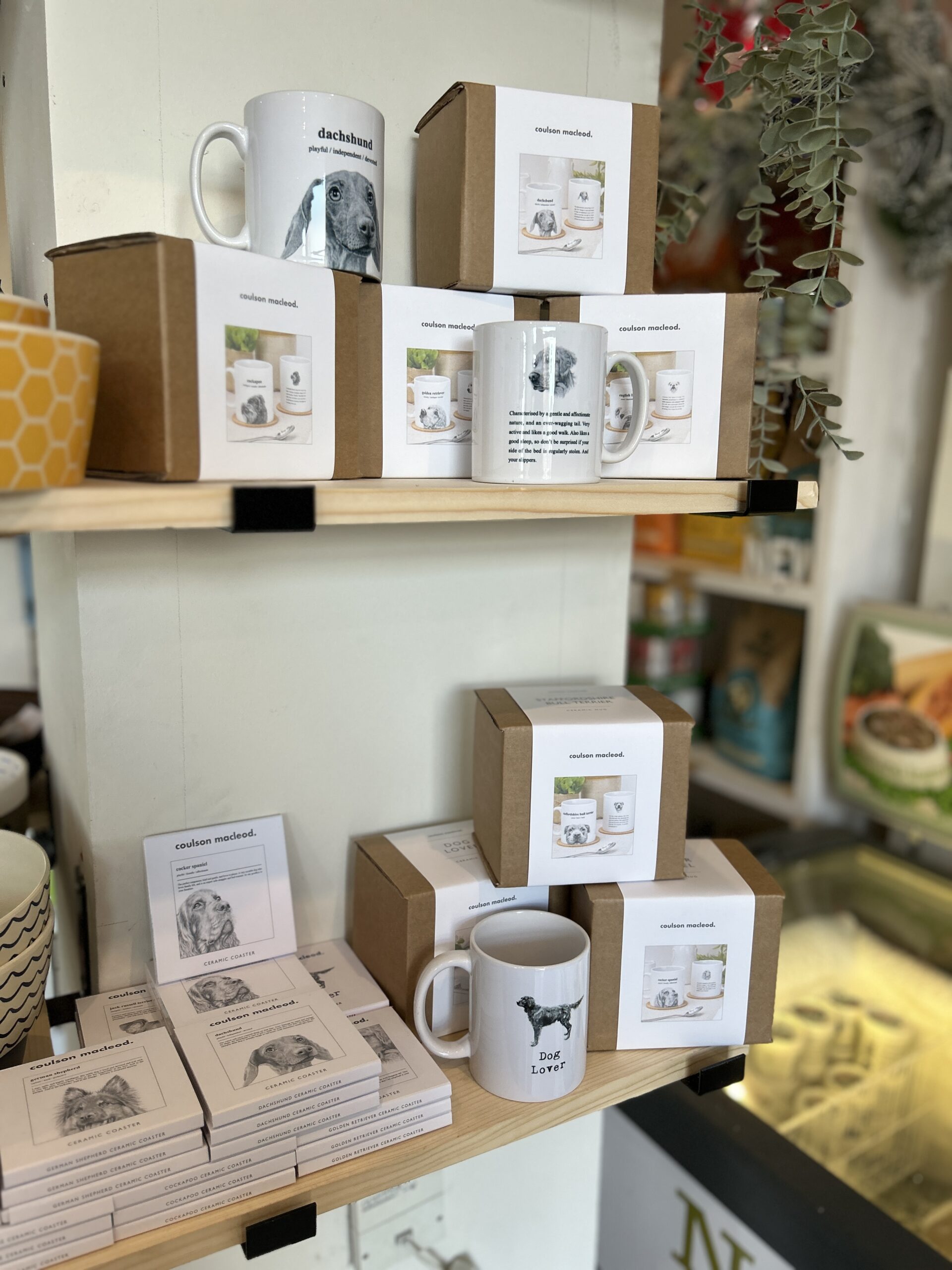 Coulson Macleod Illustrated Dog Mugs - Bob the Dog Shop